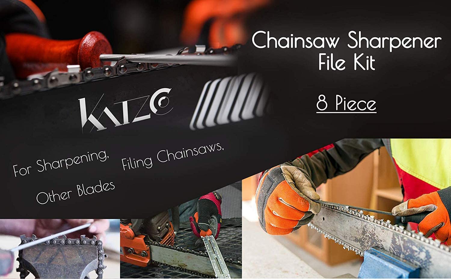 How To Use Chainsaw Sharpener | 3 Simple Tricks To Sharpen The Chainsaw ...